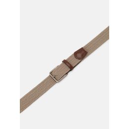 Lloyd Men's Belts Flechtgürtel LLOYD MEN’S BELTS "Lloyd Belts Herrengürtel 1872", Jungen, Gr. 100, beige, Kunstfaser, Gürtel