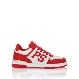 Plein Sport Sneaker Herren Gr&ouml;&szlig;e 46 rot / wei&szlig;