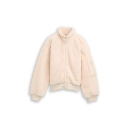Tom Tailor Fleecejacke M&auml;dchen Gr&ouml;&szlig;e 128 creme