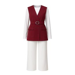 Modamihram Pantsuit female Red size 38