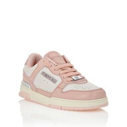 Plein Sport Sneaker Herren Gr&ouml;&szlig;e 47 rosa / wei&szlig;