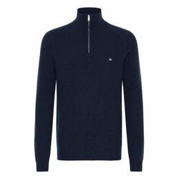 Kronstadt Sweater ' KSDoors half Zip ' male Blue size XXXL