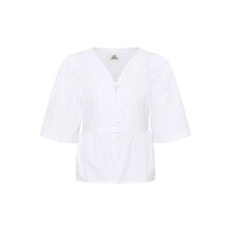 Karen Simonsen KAREN BY SIMONSEN Bluse 'Rianna' Damen Gr&ouml;&szlig;e XXL wei&szlig;