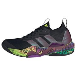 adidas Performance Sportschuh 'Adidas X Jeremy Scott Pride Rapidmove ' Herren Größe 40 limone / hellgrün / bordeaux / schwarz
