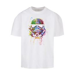 F4NT4STIC Shirt 'Stormtrooper Paint Splats' male White size XXXL