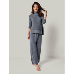 YOU LOOK PERFECT Hausanzug 'LOUNGEWEAR SET - Pullover Bailey & Pants Bailey' Damen Gr&ouml;&szlig;e M anthrazit