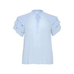 Kaffe CURVE Bluse 'Nima' Damen Gr&ouml;&szlig;e XXXL hellblau