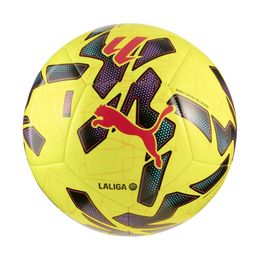 Puma Ball 'Orbita LaLiga 1' Herren Größe 3 blau / gelb / rot / schwarz