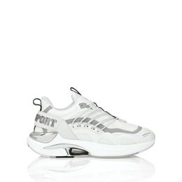 Plein Sport Sneaker 'Air Pressure //Gen.x.4' Herren Gr&ouml;&szlig;e 48 grau / silber / wei&szlig;