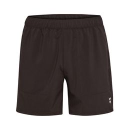 Hummel Sportshorts 'Pulse' Herren Gr&ouml;&szlig;e XXL braun / wei&szlig;