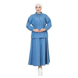 MODAMIHRAM Set Damen Gr&ouml;&szlig;e 40 blue denim