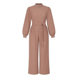 Modamihram Jumpsuit female Brown size 38