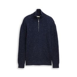 Tom Tailor Denim Pullover Herren Größe XS creme / navy / altrosa