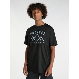 Protest Funktionsshirt 'PRTCORNET' Herren Größe M/L schwarz