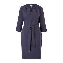 s.Oliver BLACK LABEL Kleid Damen Größe 32 navy Winterkleid