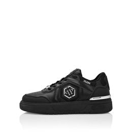 Philipp Plein Sneaker ' Predator ' Herren Gr&ouml;&szlig;e 47 schwarz / silber