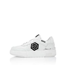Philipp Plein Sneaker ' Predator ' Herren Größe 48 schwarz / weiß