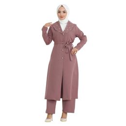 MODAMIHRAM Hosenanzug Damen Gr&ouml;&szlig;e 48 mauve