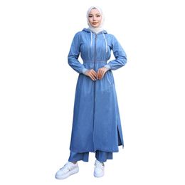 MODAMIHRAM Set Damen Gr&ouml;&szlig;e 38 blue denim