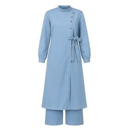 MODAMIHRAM Hosenanzug Damen Gr&ouml;&szlig;e 48 hellblau