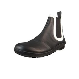 art Stiefelette Damen Gr&ouml;&szlig;e 37 schwarz / wei&szlig; Winterschuhe