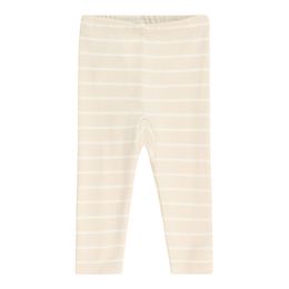 FIXONI Leggings M&auml;dchen Gr&ouml;&szlig;e 68 beige / wei&szlig;