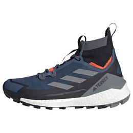 adidas terrex Outdoorschuh 'Free Hiker 2.0' Herren Gr&ouml;&szlig;e 47/47.5 marine / stone / neonorange / schwarz
