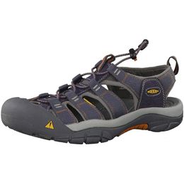 Keen Sandale 'Newport H2' Herren Gr&ouml;&szlig;e 42 dunkelblau / grau / orange