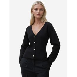 Hiccup Strickjacke Damen Gr&ouml;&szlig;e S/L schwarz