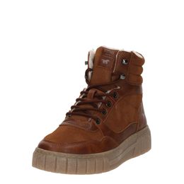Mustang Lace-Up Ankle Boots female size 37 Caramel