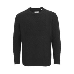 Jack & Jones Plus Jack & Jones Plus Pullover'JORCAMBRIDGE' Herren Gr&ouml;&szlig;e 4XL schwarz