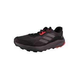 adidas terrex Laufschuh 'Trailrider' Herren Gr&ouml;&szlig;e 46 dunkelgrau / rot / schwarz