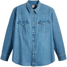 Levi's Big & Tall 'Classic Western Shirt (Big & Tall)' Herren Gr&ouml;&szlig;e XXXL blue denim