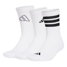 adidas Sportswear Sportsocken 'Logo 3 Pairs' Damen Gr&ouml;&szlig;e 43/45 schwarz / wei&szlig;