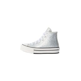 Converse Sneaker 'CTAS' M&auml;dchen Gr&ouml;&szlig;e 30 silber / wei&szlig;