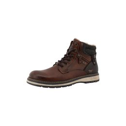 Mustang Schn&uuml;rboots 'Mariko' Herren Gr&ouml;&szlig;e 46 cognac