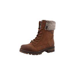 Mustang Lace-Up Ankle Boots 'Darleen' female size 43 Brown