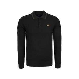 La Martina Sweater 'MBS306' male size XL Black