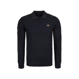 La Martina Sweater 'MBS306' male size XL Dark blue