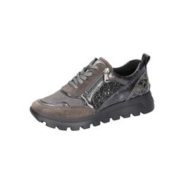 Waldl&auml;ufer Waldl&auml;ufer Sneaker Damen Gr&ouml;&szlig;e 40/40.5 grau / schlammfarben / silber Sommerschuhe