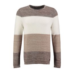 Key Largo Pullover 'Jogi' Herren Gr&ouml;&szlig;e S sand / beigemeliert / braunmeliert