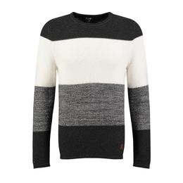 Key Largo Pullover 'Jogi' Herren Gr&ouml;&szlig;e XL anthrazit / graumeliert / wei&szlig;