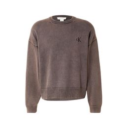Calvin Klein Jeans Pullover Herren Gr&ouml;&szlig;e S braunmeliert