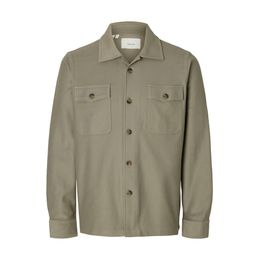 Selected Jacke 'SLHOliver' Herren Gr&ouml;&szlig;e XL khaki Sommerjacke