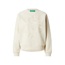 United Colors Of Benetton Sweatshirt Damen Gr&ouml;&szlig;e XL elfenbein