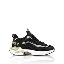 Plein Sport Sneaker 'Air Pressure' Herren Gr&ouml;&szlig;e 44 gold / grau / schwarz