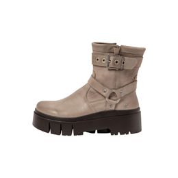 art Stiefelette Damen Gr&ouml;&szlig;e 38 taupe Winterschuhe