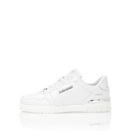 Plein Sport Sneaker 'Tiger.X' Herren Gr&ouml;&szlig;e 36 silber / wei&szlig; Sommerschuhe
