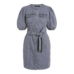 SET Kleid Damen Gr&ouml;&szlig;e 40 grey denim Winterkleid