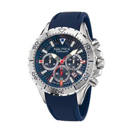 Nautica Uhr 'Nautica' Herren Gr&ouml;&szlig;e One Size navy / silber